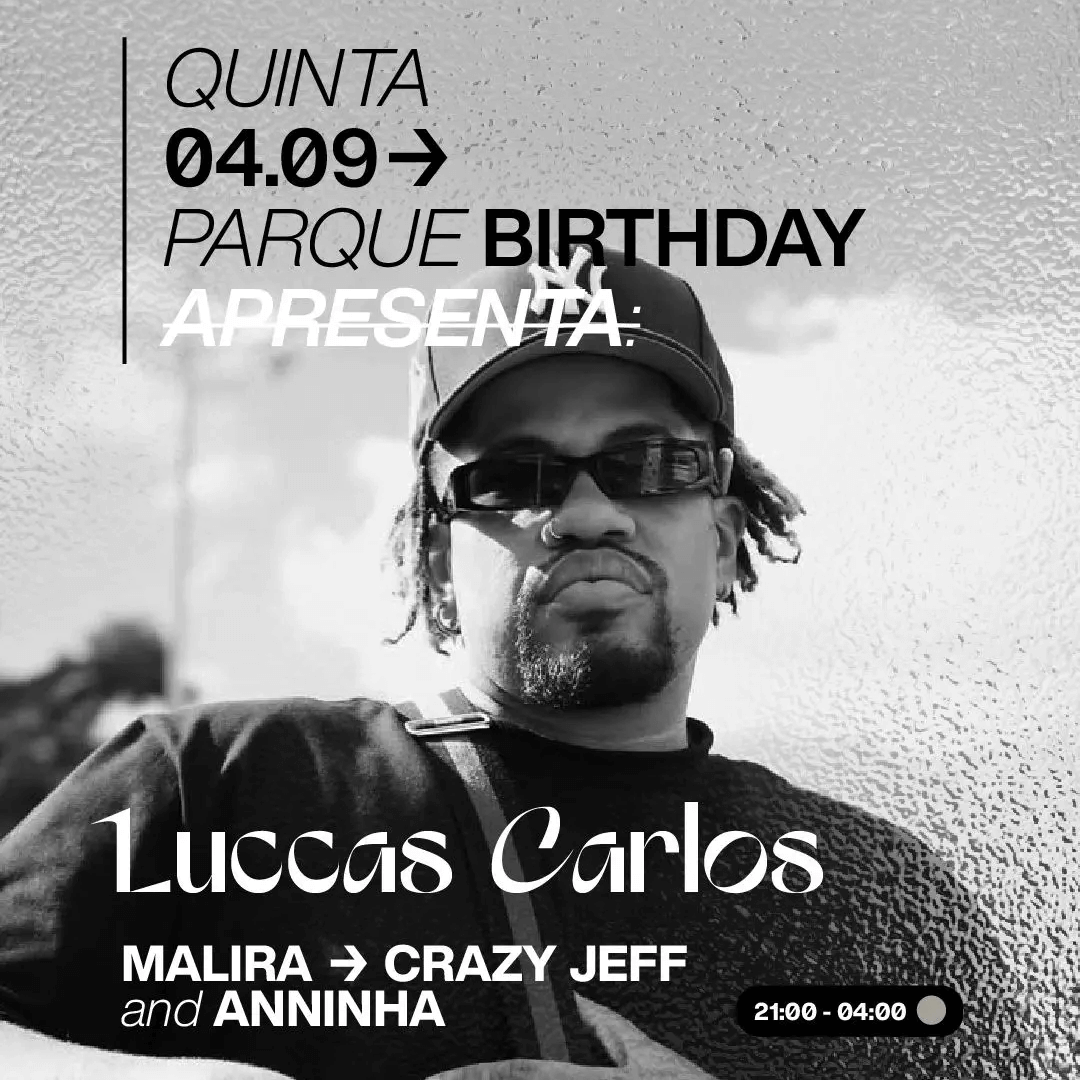 PARQUE BIRTHDAY Luccas Carlos 2025 | Ingressos com Desconto